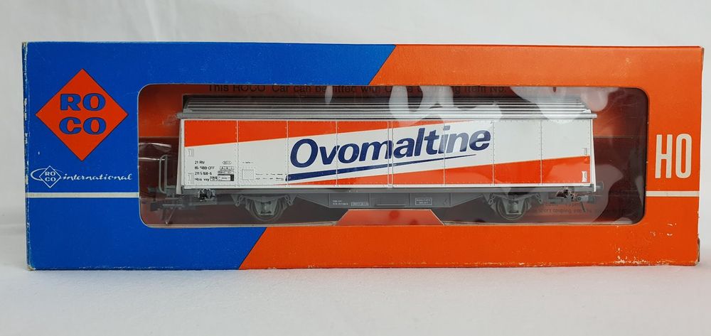 Roco 4340 SBB Hbis Schiebewandwagen mit Bremserbühne, OVP (Gebraucht ...