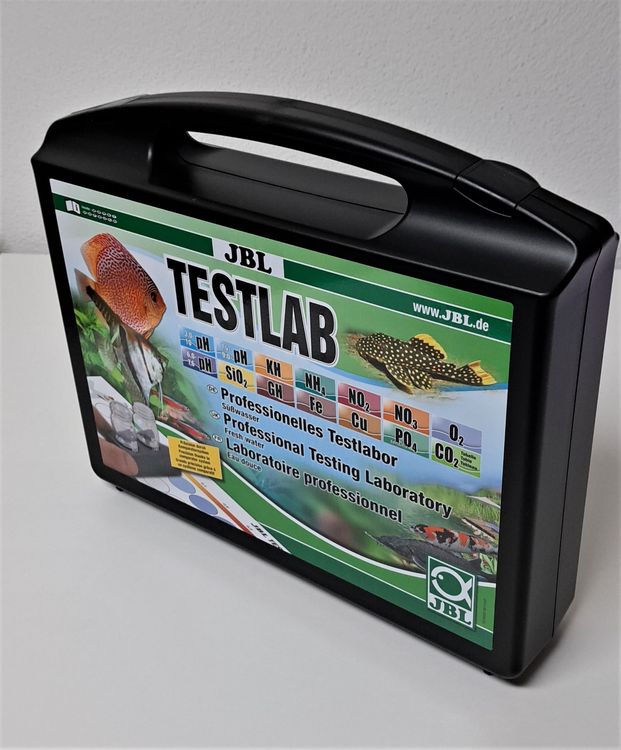 JBL Testlab 25502 Testkoffer Wassertest Teststreifen | Acheter sur Ricardo