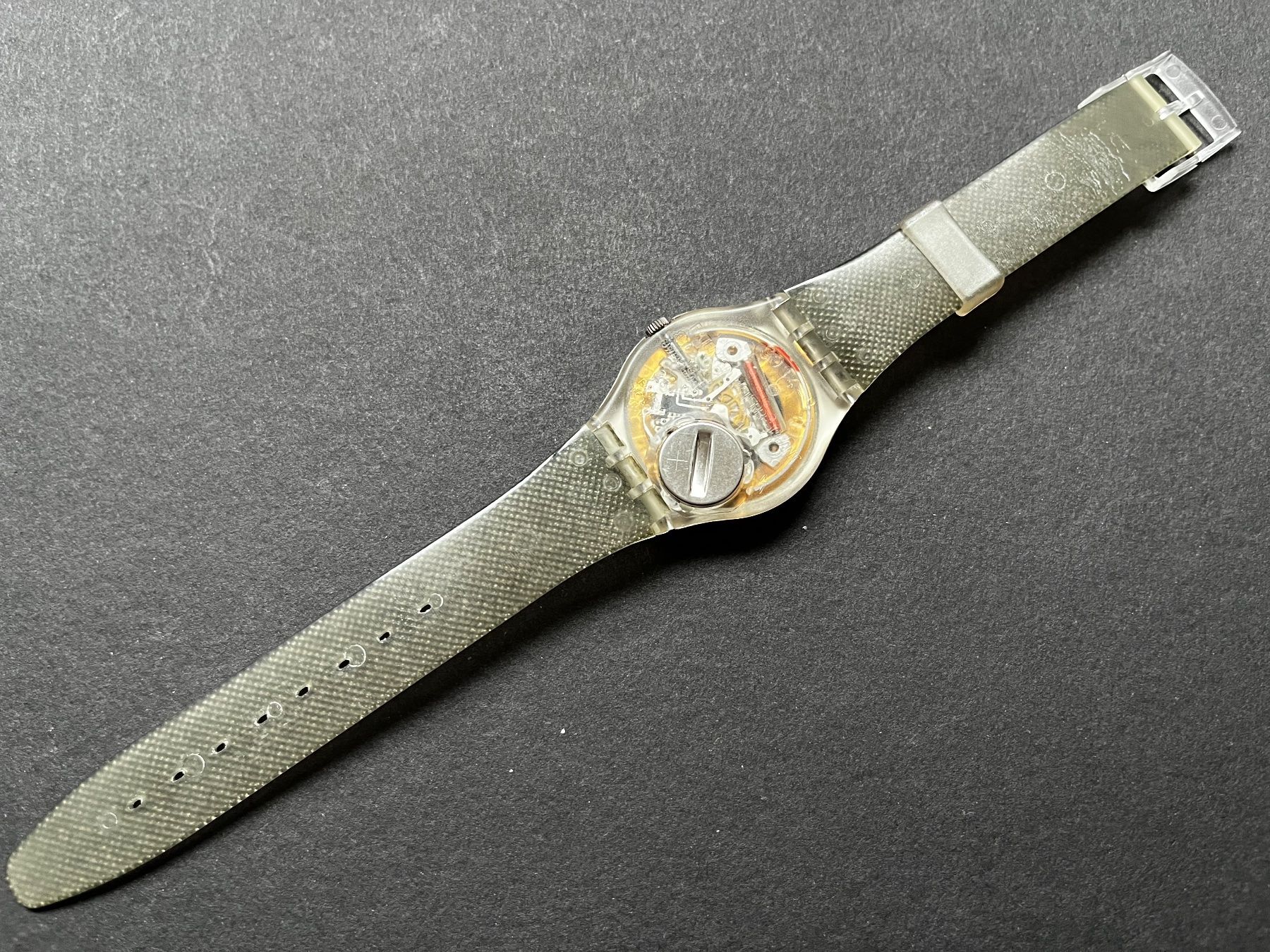 Swatch Golden Sphere GX102 1988 Variante 🔝- Top Zustand (Neu (gemäss ...