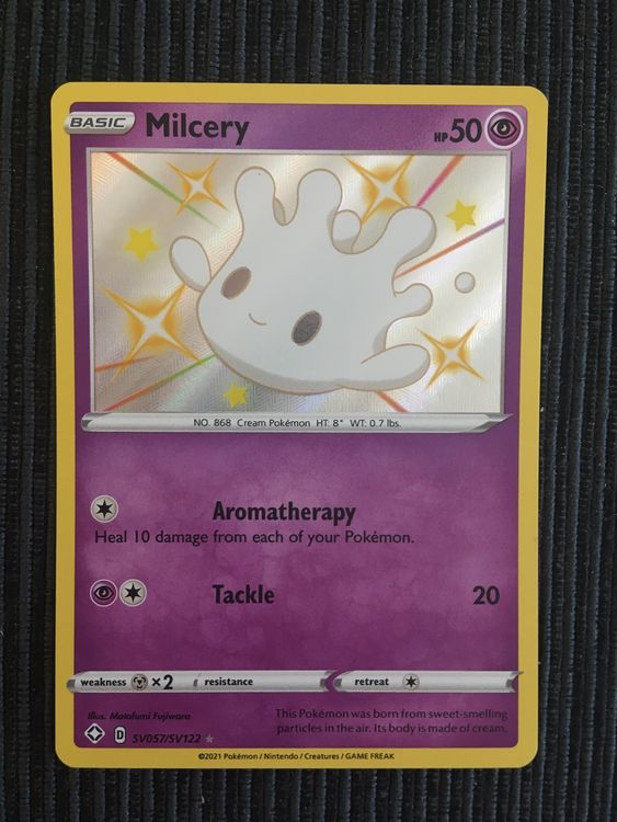 Pokemon Milcery Shiny Shining Fates Englisch | Kaufen auf Ricardo
