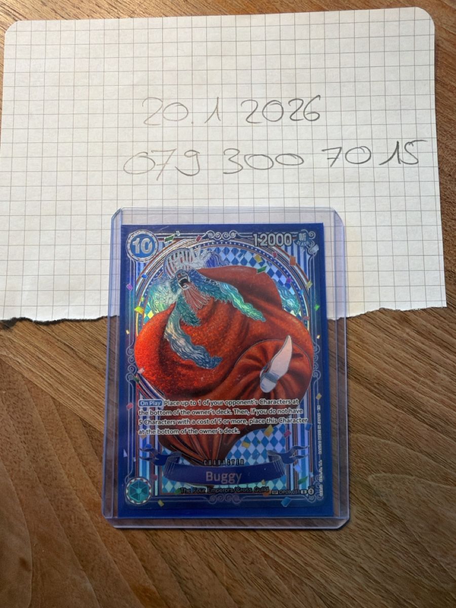 One Piece Buggy Silber SP aus OP14 (Neu (gemäss Beschreibung)) in Uster ...