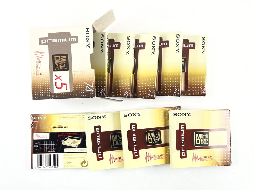 SONY 74 Premium - Mini Discs - Neu in OVP - Mini Disks (Neu und ...