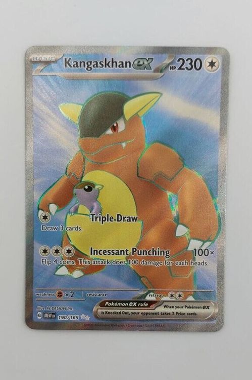 Kangaskhan ex (190/165 Set MEW 151) NM / ENG | Kaufen auf Ricardo