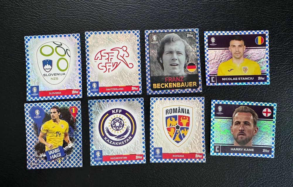 Topps Euro 2024 Set blaue Sticker GANZ SELTEN ab 1.- CHF (Neu und ...
