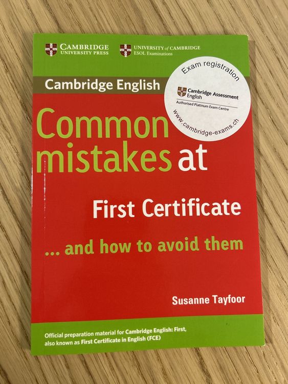 Cambridge English: Common mistakes at First Certificate (Neu und ...
