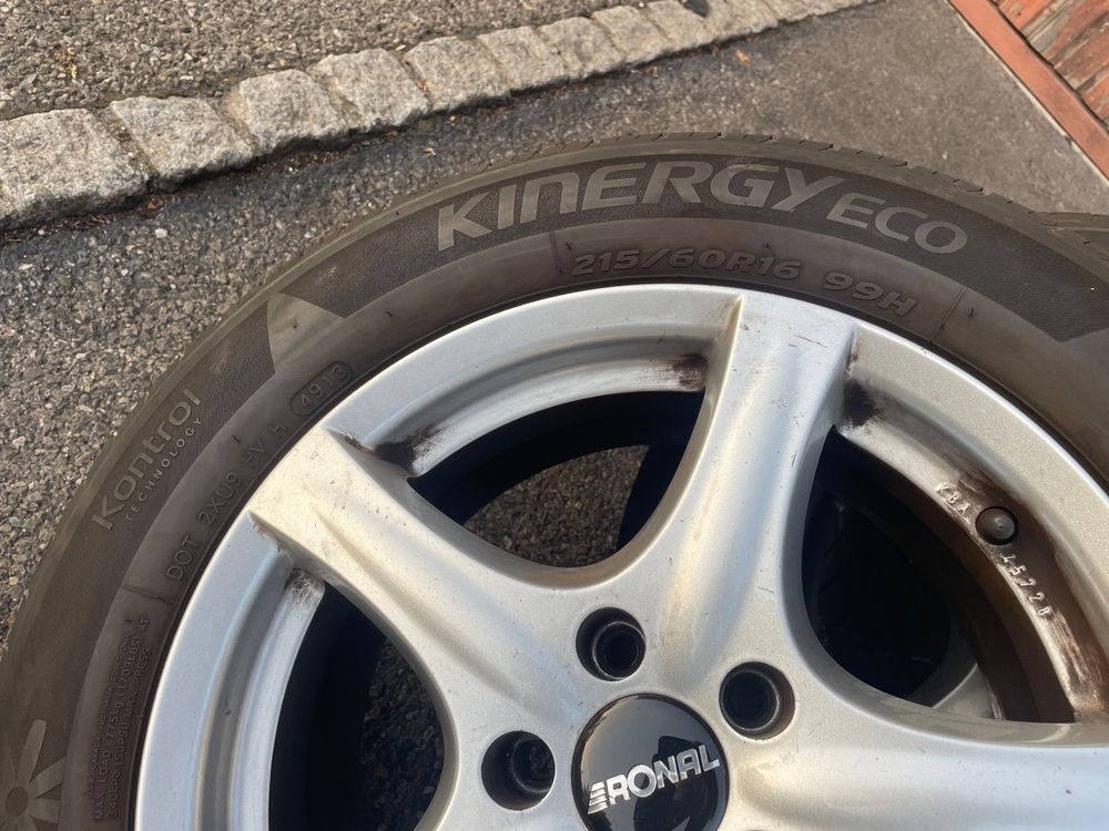 RONAL 16" Zoll Alufelgen I Sommerreifen Hankook I 215/60/16 | Kaufen ...