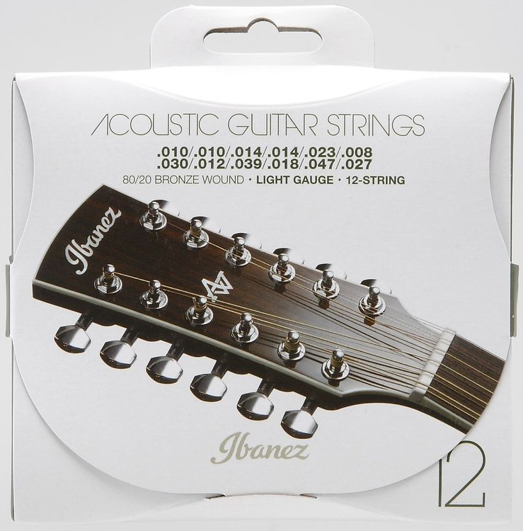 Ibanez Acoustic Guitar Strings - 12-String, Coated!!!!! | Kaufen auf ...