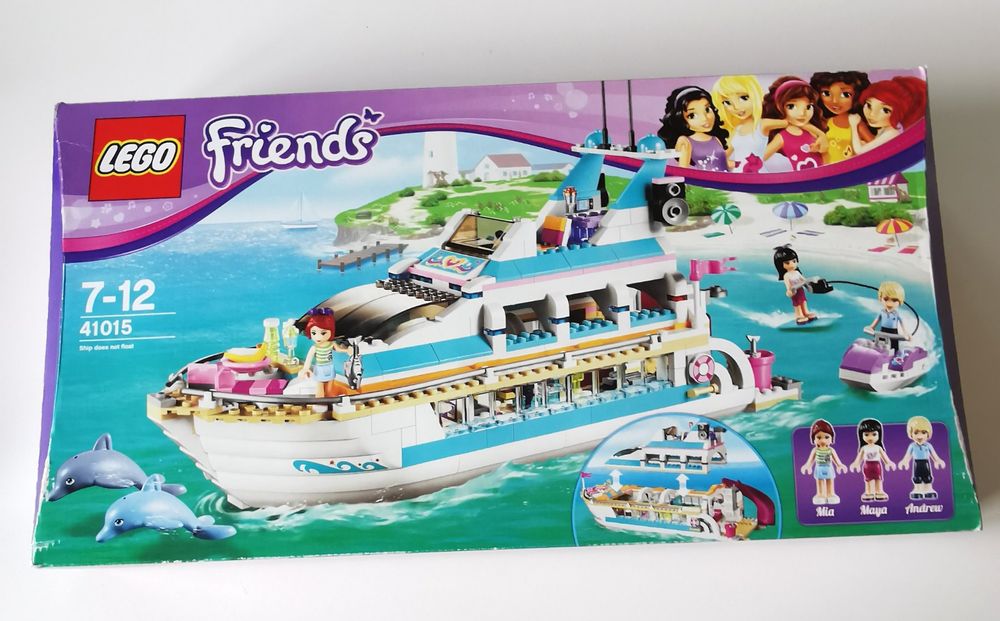 LEGO FRIENDS 41015 DOLPHIN CRUISER YACHT (KOMPLETT) | Kaufen auf Ricardo