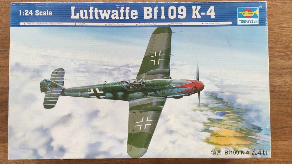 Trumpeter Modellbausatz Messerschmidt Bf 109 K-4 (Neu (gemäss Beschreibung)) in Thun für CHF 65 ...