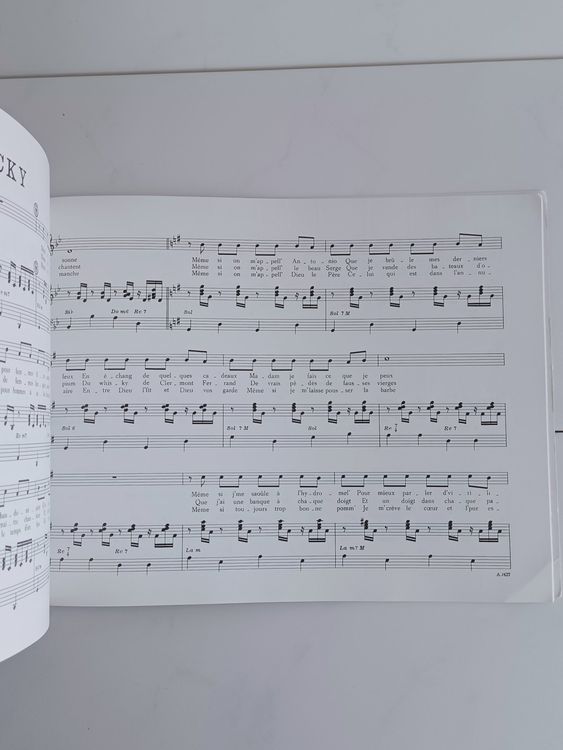 Partitions 40 chansons de Jacques Brel / Pouchenel 1965 (D'occasion) à ...