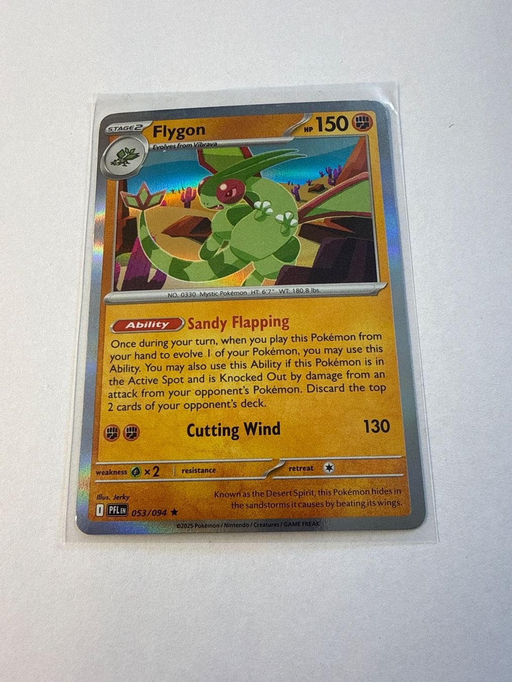 Flygon Holo 053/094 Pokémon Phantasmal Flames (Neu (gemäss Beschreibung ...