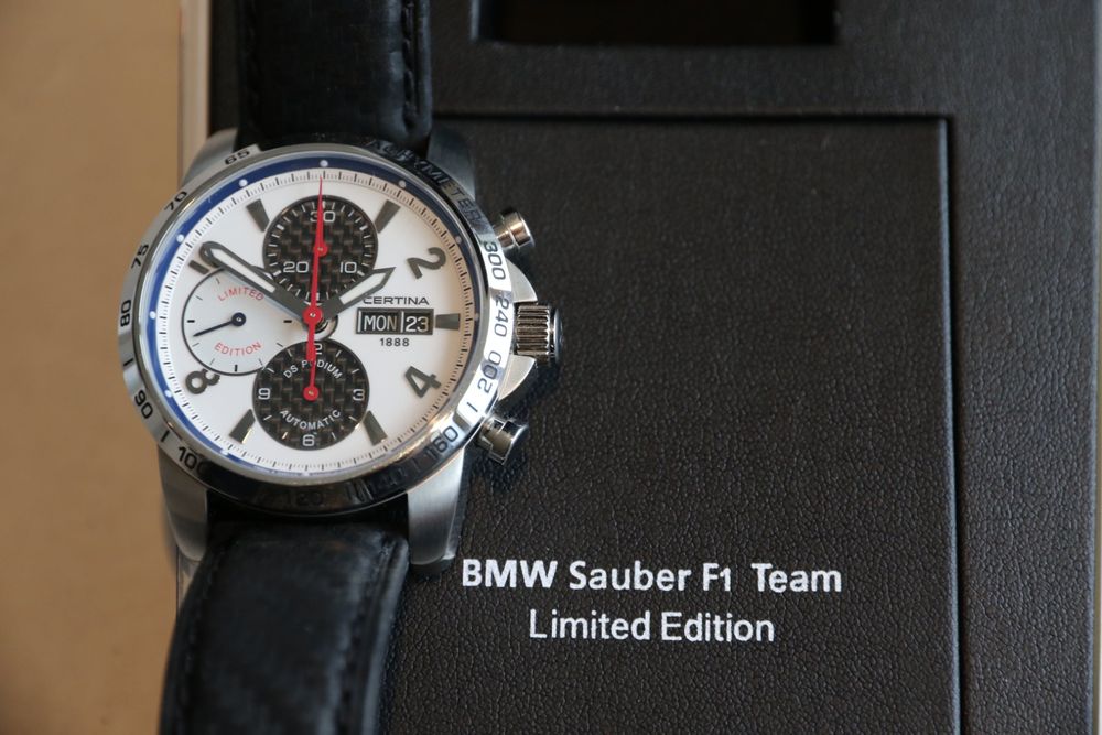 Certina Podium BMW Sauber F1 Team Limited Edition (Neu (gemäss ...