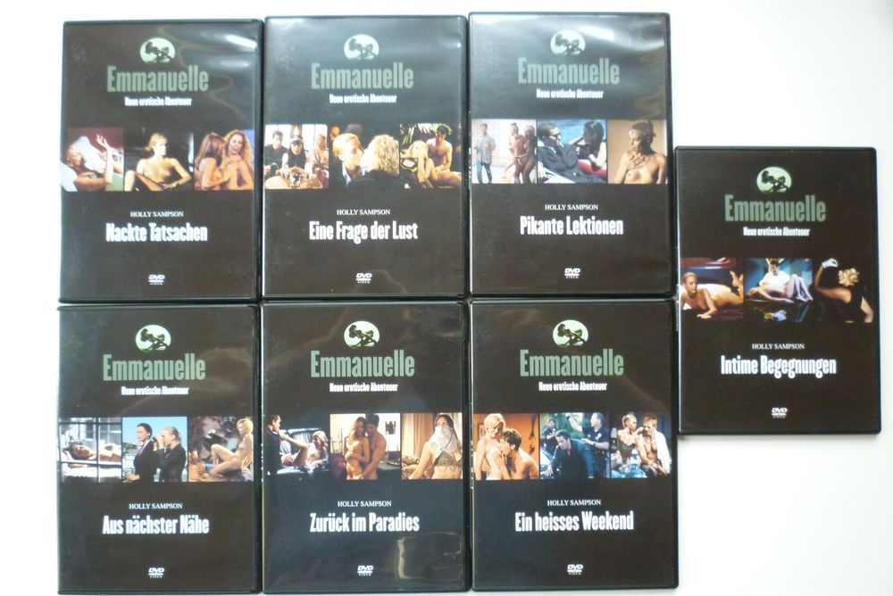Emmanuelle 7 Filme Erotik Box Ultimative Erotik Collection (Gebraucht ...