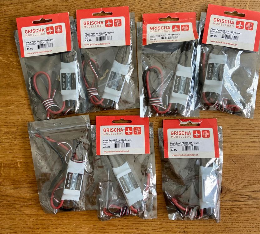 Black Pearl R -HV 40A Regler, Preis/Pack originalverpackt (Neu und originalverpackt) in Pratteln ...