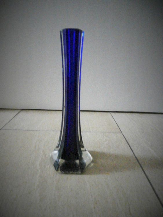 Originale Murano Blumenvase Kirstal blau (Gebraucht) in Bruettisellen ...