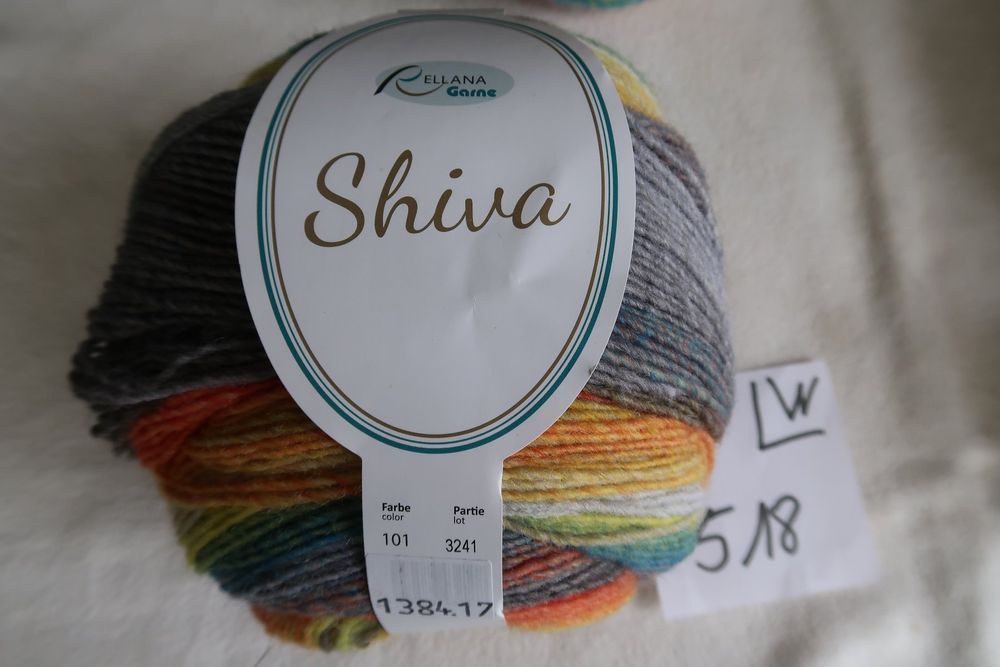 4x RELANA Garne SHIVA (518) | Kaufen auf Ricardo