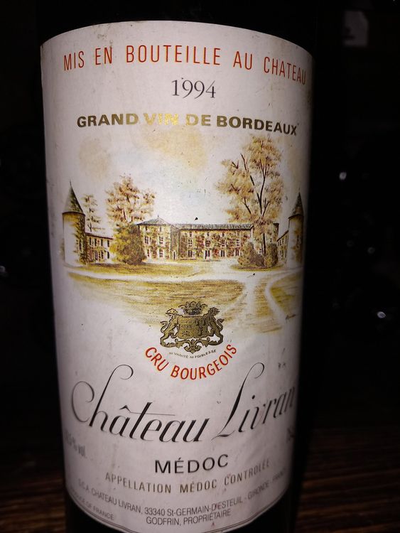 chateau livran 1994 medoc cru bourgeois (Neu (gemäss Beschreibung)) in ...