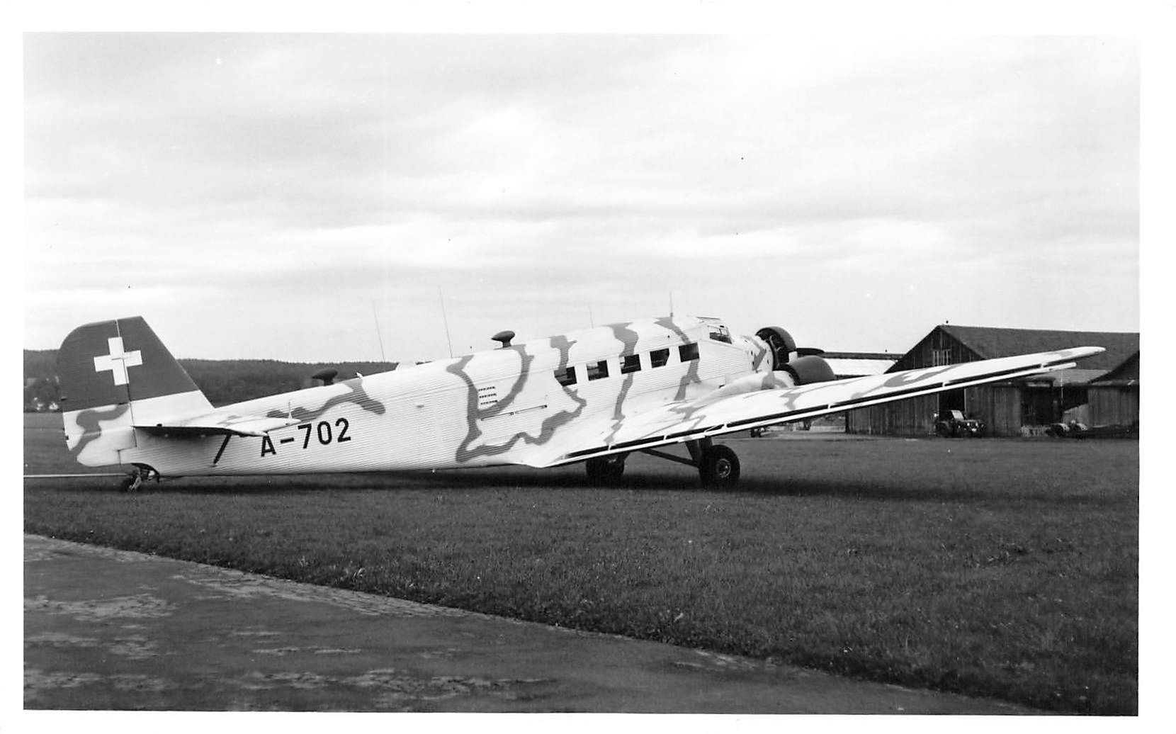 Svizzera CH – Aereo militare Junkers Ju 52 livrea mimetica (Gebraucht ...
