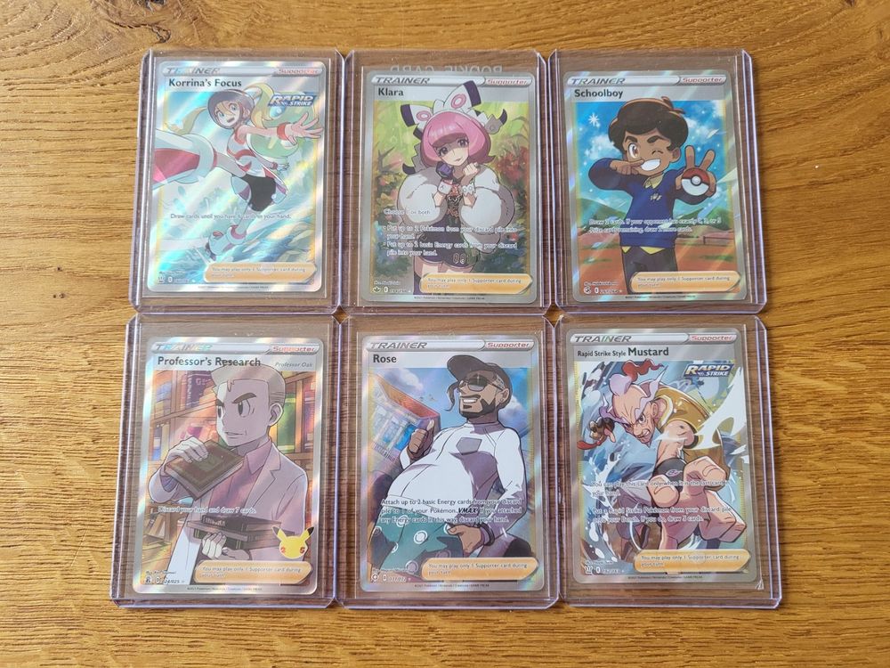 Original Pokemon trainer cards alternative art (Gebraucht) in ...