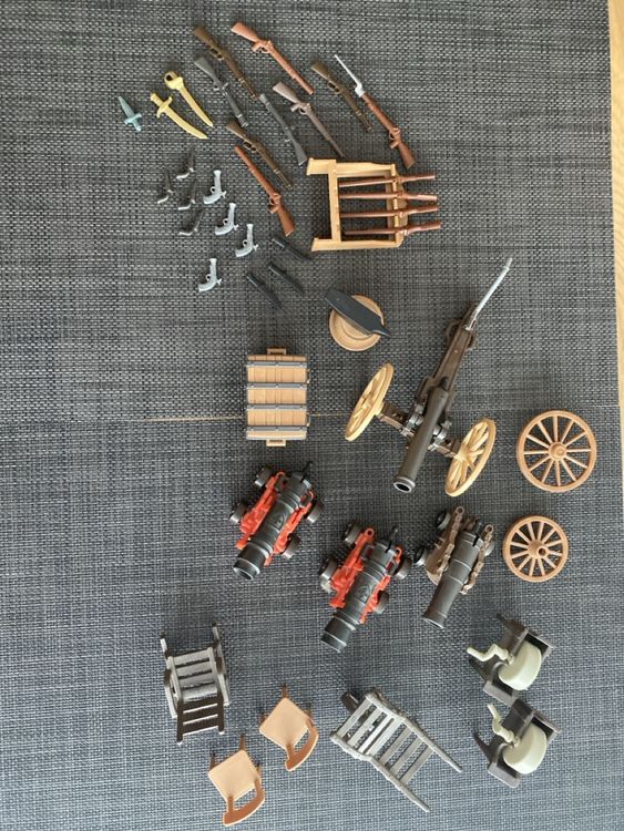 Playmobil Konvolut Kanonen, Gewehre, Waffen, Ritter | Kaufen auf Ricardo