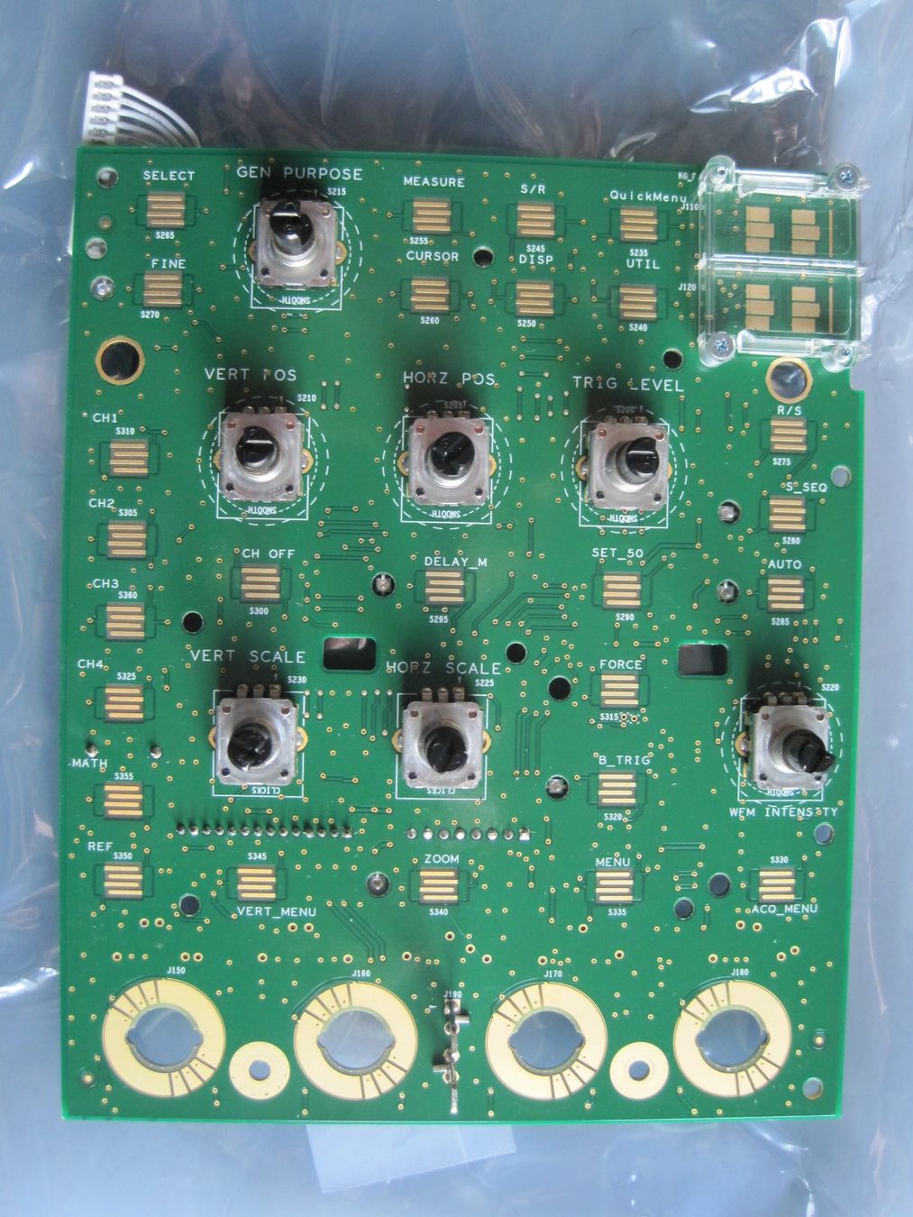 2 Front Panel Prints zur Tektronix TDS3000 Serie (Defekt) in Dietwil ...
