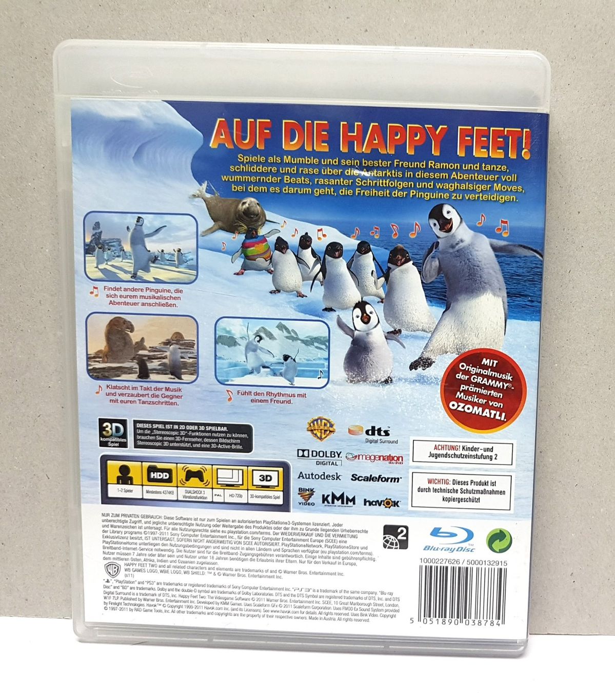 Happy Feet 2 Pinguine auf die Happy Feet! PS 3 (Gebraucht) in ...