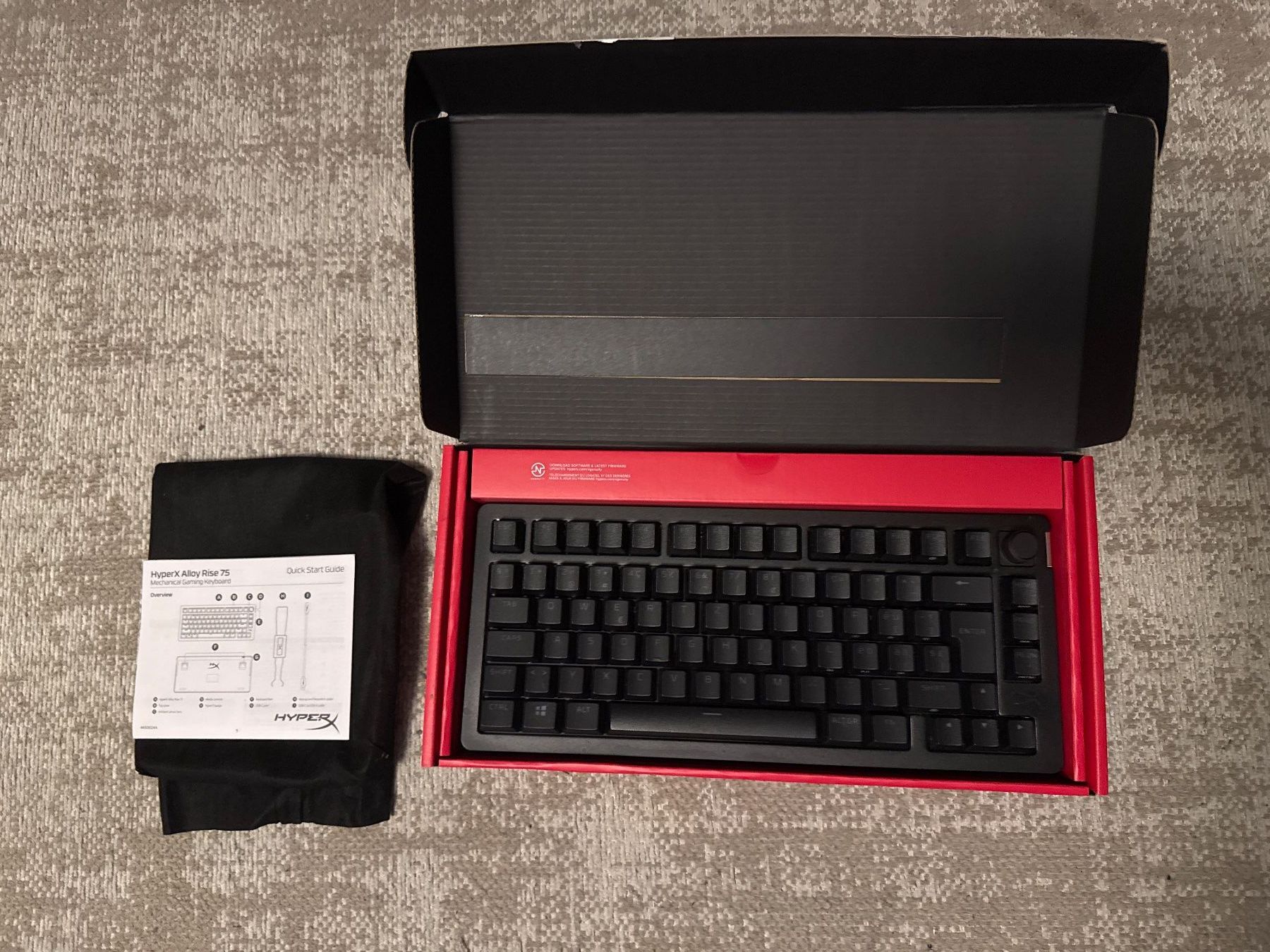 HyperX Alloy Rise 75 Gaming Keyboard (CH Layout) (Neu (gemäss ...