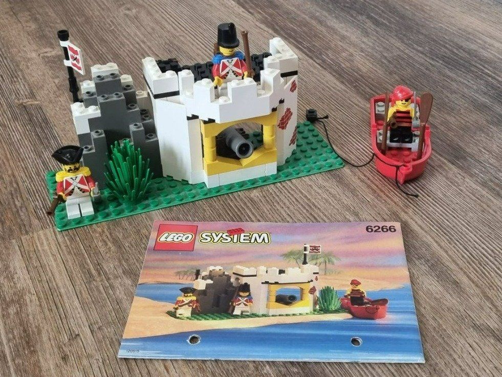 Lego Soldaten-Set (Piraten): Cannon Cove von 1993, N°6266 (Gebraucht ...