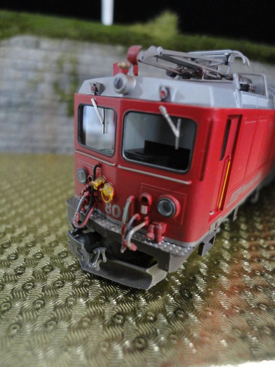 Ferro Suisse HOm, RhB, Zweikraftlokomotive, Gem 4/4, No: 801 (Gebraucht) in Pfäffikon SZ für CHF ...