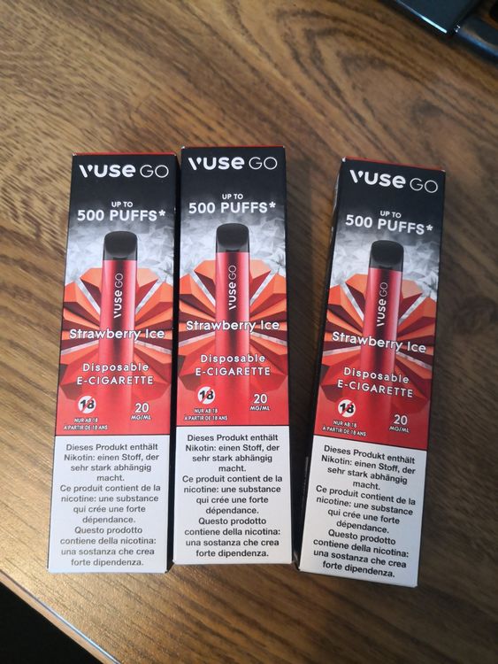 Vuse Go up to 500 Puffs | Kaufen auf Ricardo