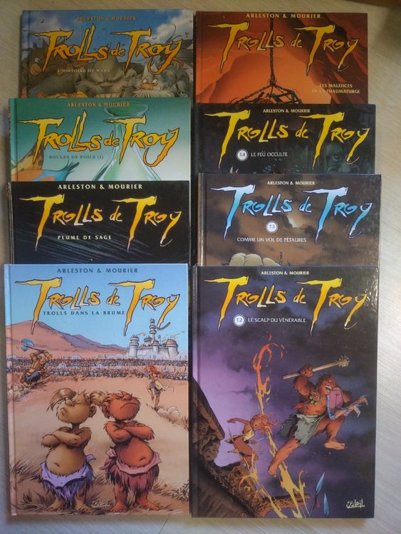 Lot BD Trolls de Troy - Arleston & Mourier - TBE (D'occasion) à ...