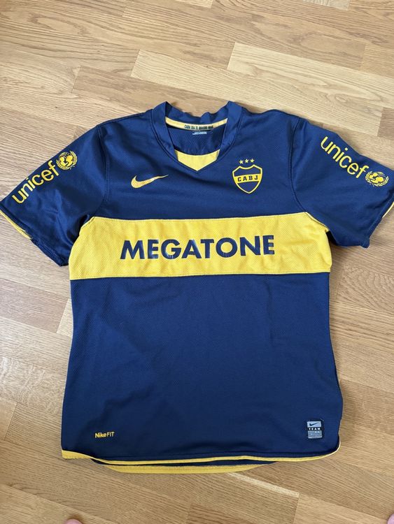 Boca Juniors Megatone Nike Fussballtrikot, Grösse M (Gebraucht) in ...