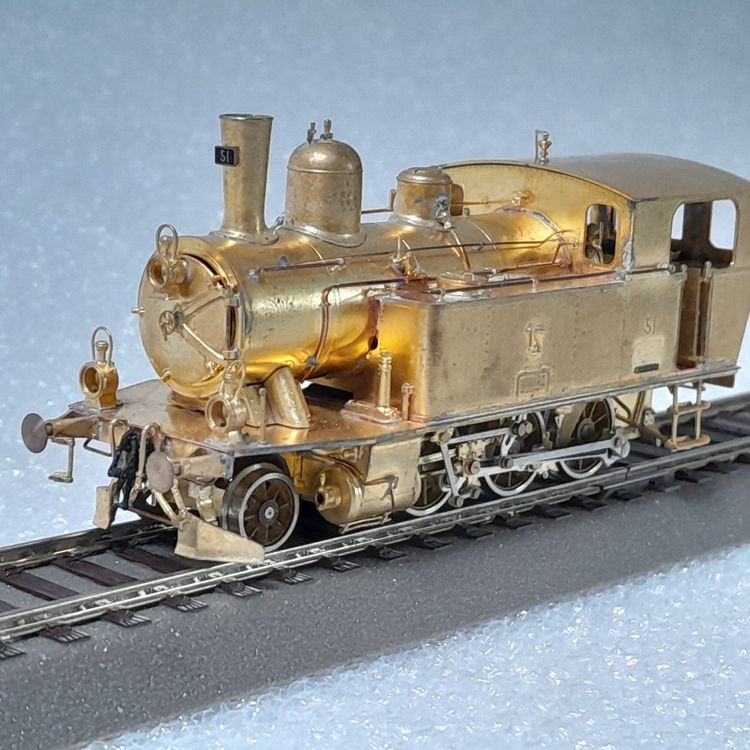 HRF 1671-2 BSB (ex BLS) Ed 3/4 51 Modell Messing unlackiert | Kaufen auf Ricardo