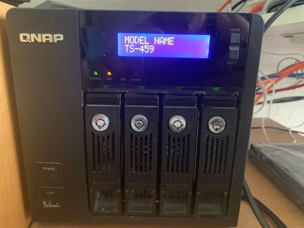 QNAP NAS TS-459-PRO-CH mit 2GB RAM 4-bay (Gebraucht) in Oberwil-Lieli ...