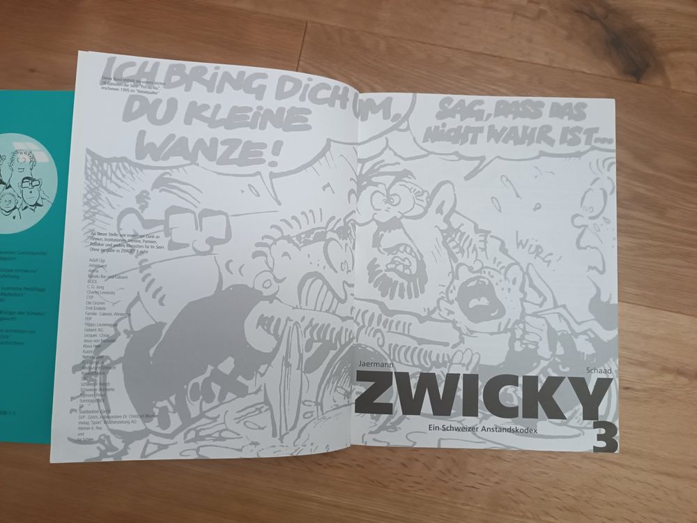 ZWICKY Comic-Reihe 1-3 | Kaufen auf Ricardo