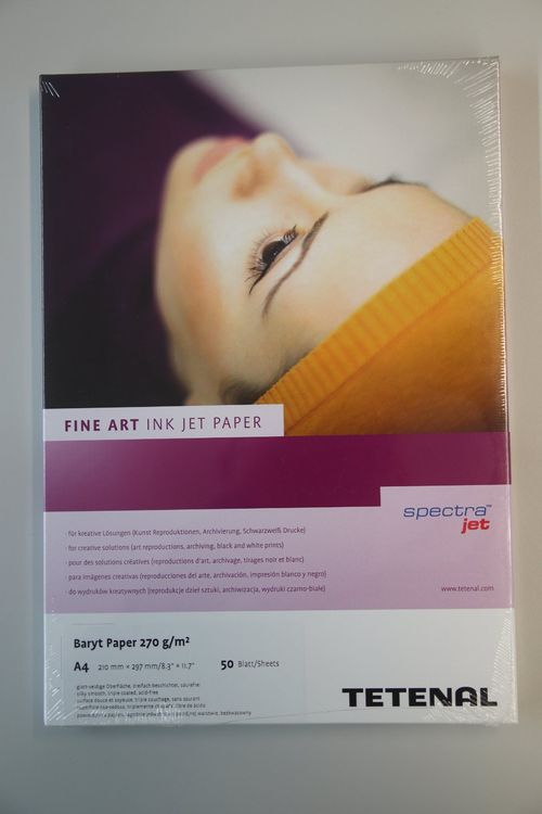Tetenal Fine Art Ink Jet Papier A4 270g 50 Blatt (Neu und originalverpackt) in Zofingen für CHF ...