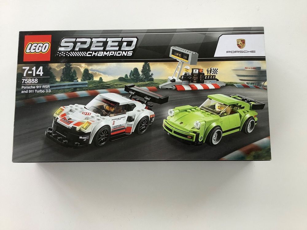 Lego 75888 Speed Champions Porsche 911 RSR und Turbo 3.0 NEU (Neu und ...