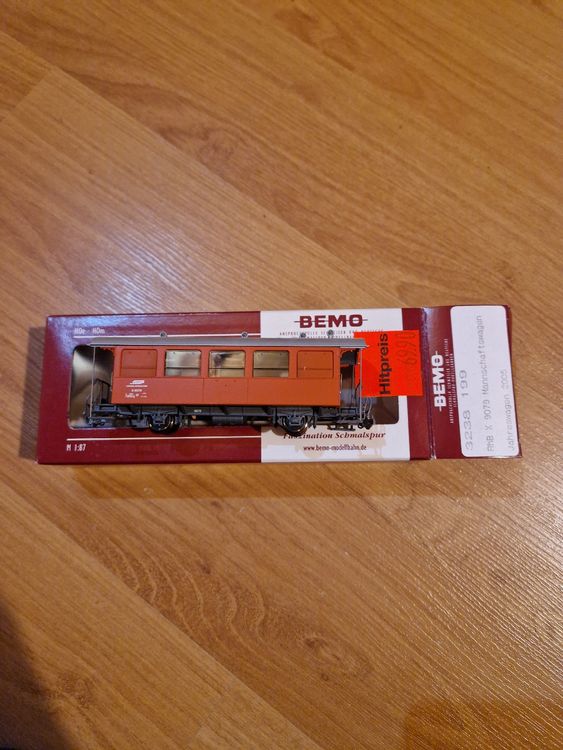 Bemo 3238 199 RhB Mannschaftswagen 2005 (Gebraucht) in Illhart für CHF ...