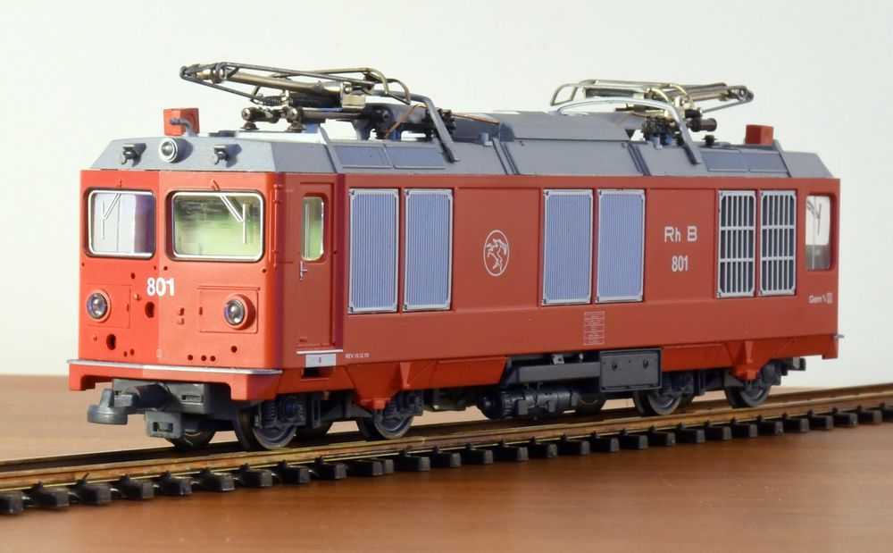 Bemo HOm GS - RhB Zweikraftlok Gem 4/4 Nr. 801 (1267 101) | Kaufen auf ...