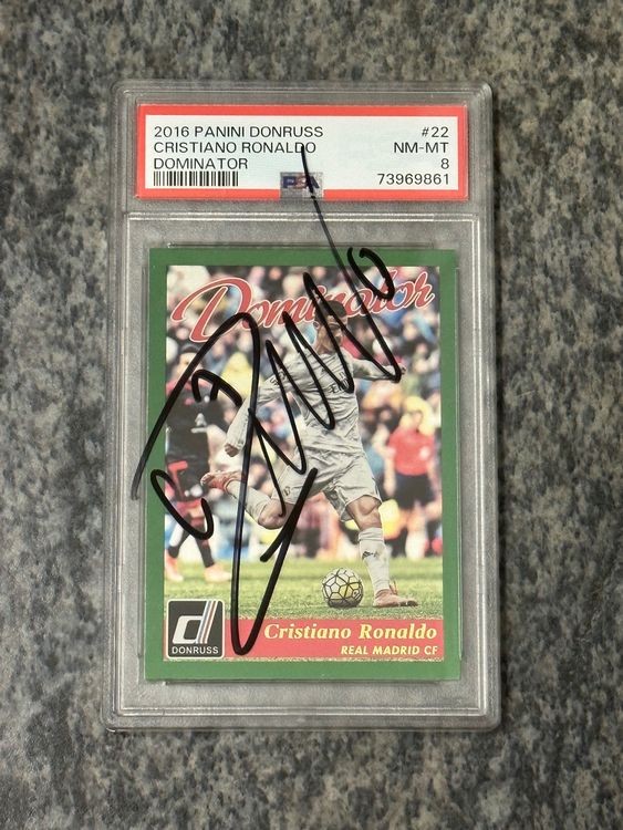 PSA Cristiano Ronaldo Autograph | Kaufen auf Ricardo