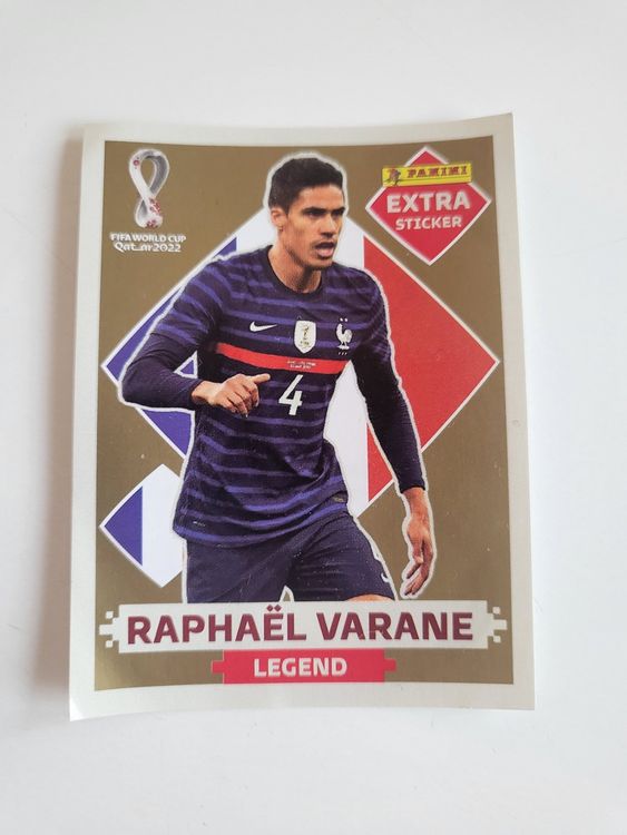 (KOPIE) Panini Extra Sticker Raphael Varane (Neu und originalverpackt) in Zürich für CHF 30 ...