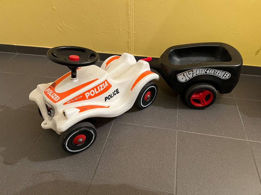 Bobby Car Polizei mit Anhänger | Kaufen auf Ricardo