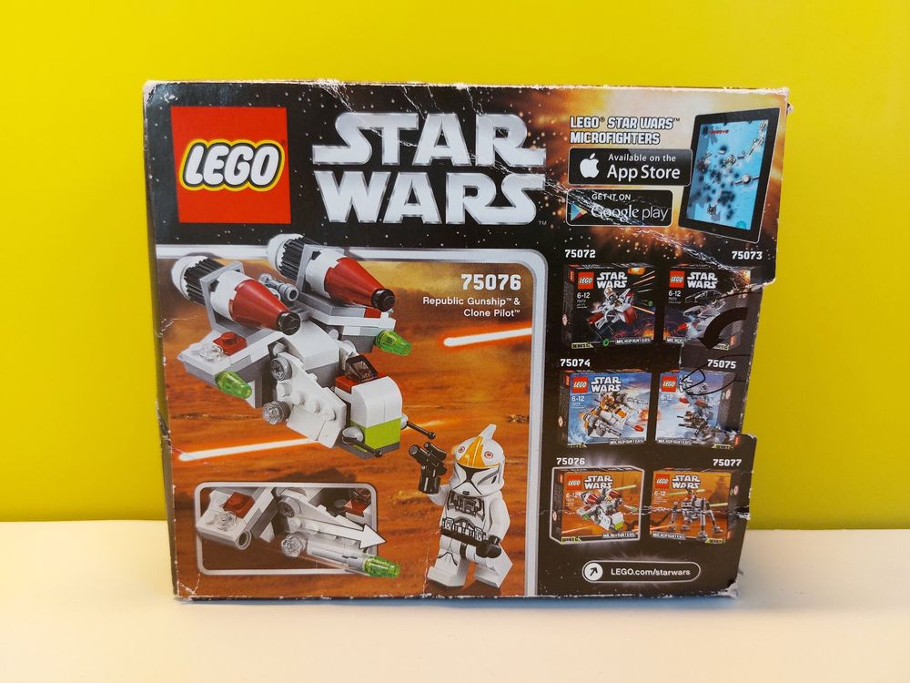 LEGO Star Wars 75076 - Republic Gunship - Inkl. OVP und BA (Gebraucht ...