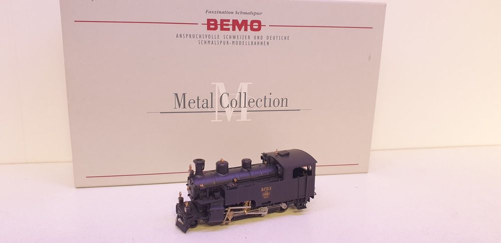 Bemo Metal Collection BFD HG 3/4 ESU 1294 203 (Neu und originalverpackt ...