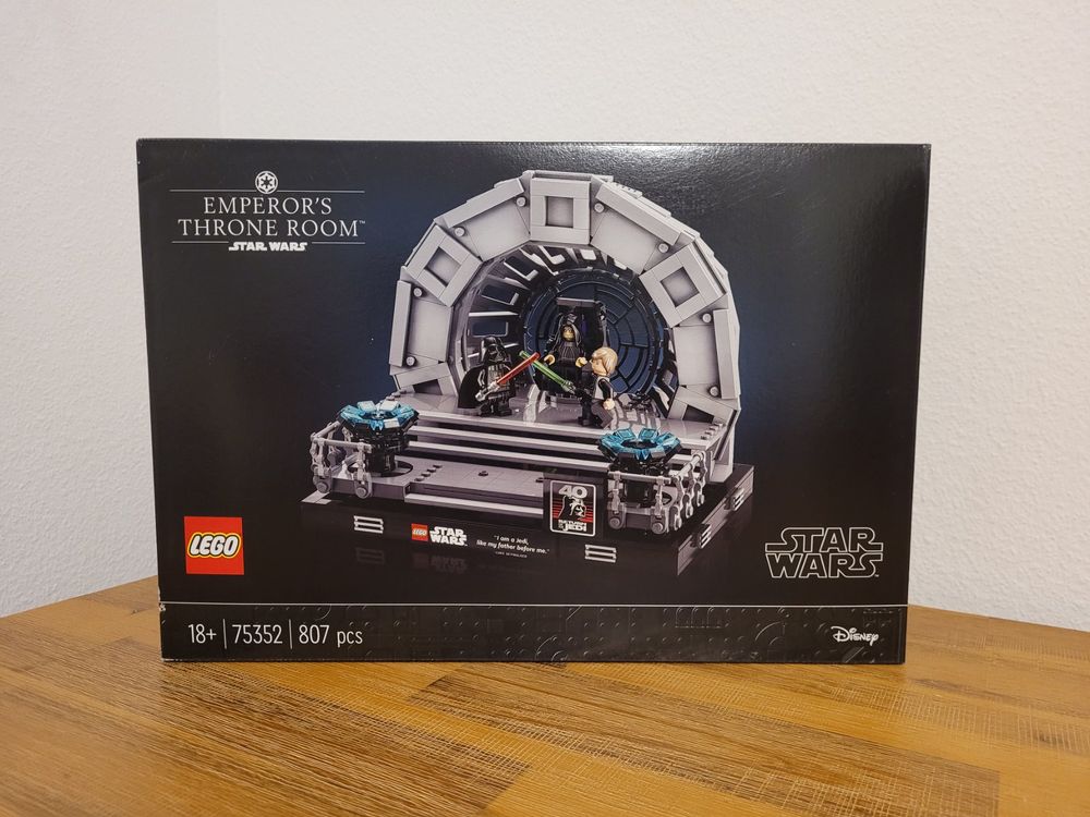 Lego 75352: Thronsaal des Imperators™ – Diorama - Neu & OVP | Kaufen ...