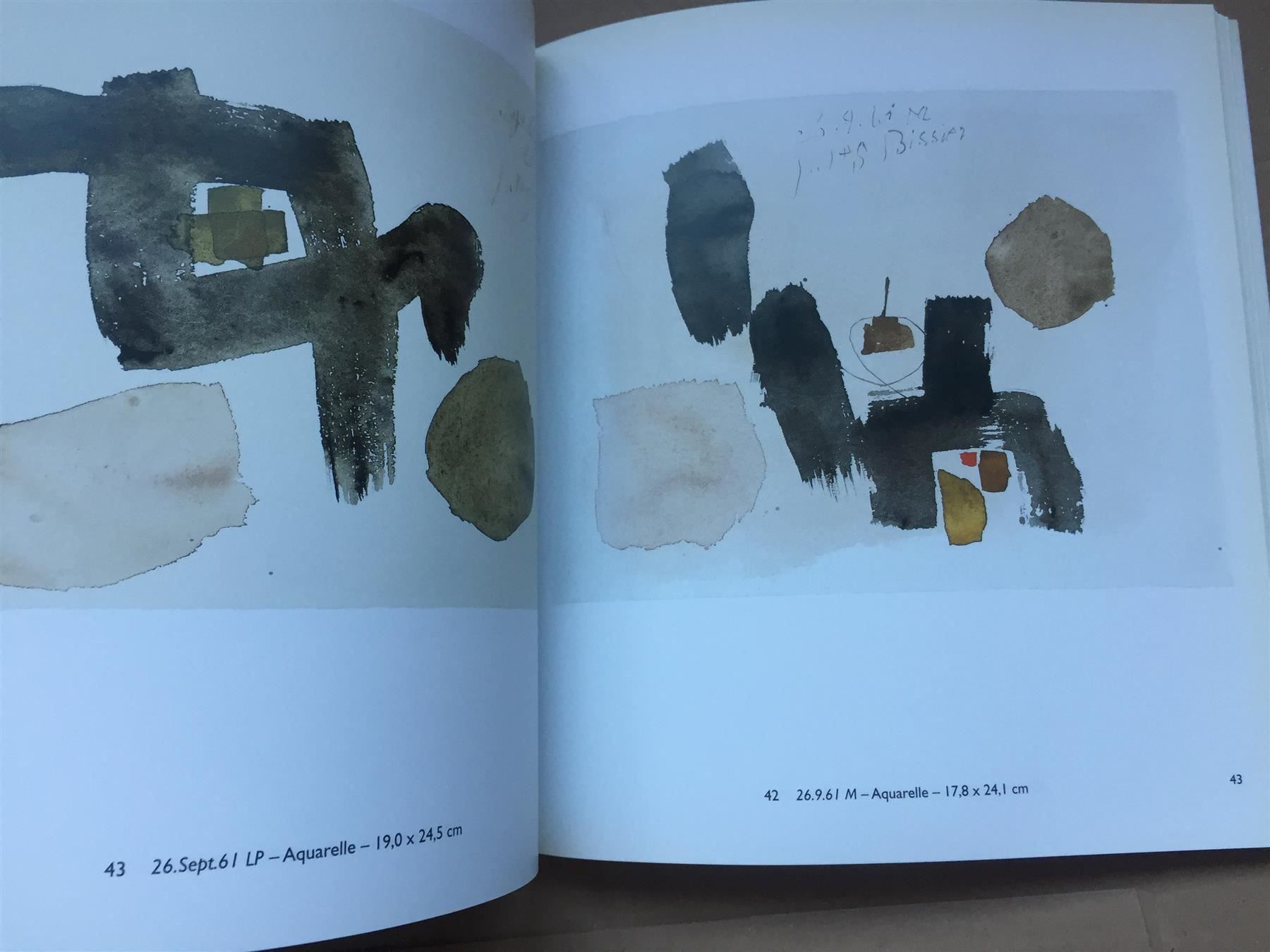 Julius Bissier - Jean-Luc Daval Ed Benteli 2002 Livre d'Art (Gebraucht ...