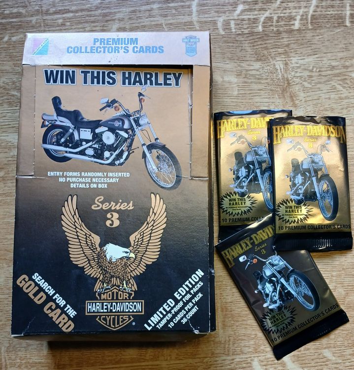 Harley Davidson > Karton voller Sammelkarten 1993 (Gebraucht) in Bilten ...