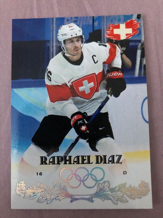 Raphael Diaz Fribourg Gotteron EVZ Hockey Card (Gebraucht) in Meierskappel für CHF 3 – mit ...