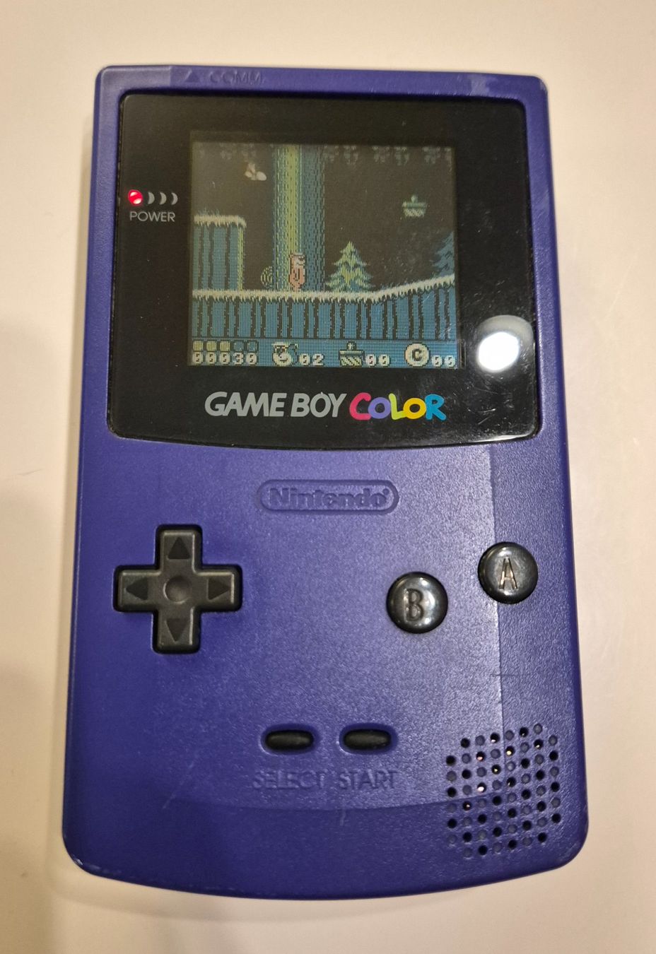 Console Game Boy color violet avec jeux Yogi Bear's (D'occasion) à ...