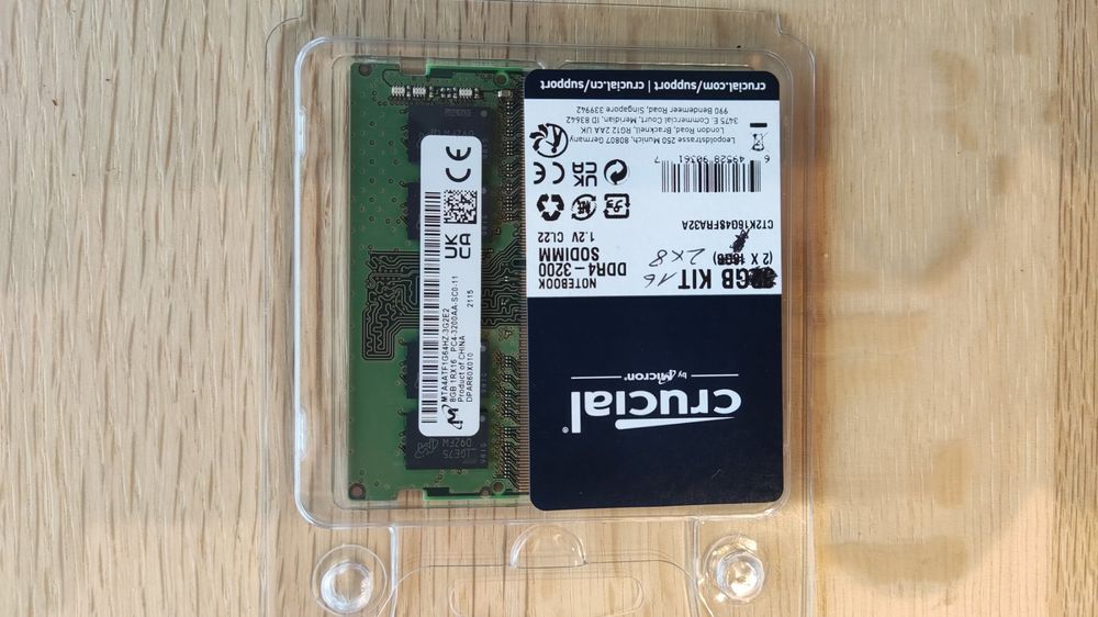 Crucial Laptop Memory 2 x 8GB, 3200 MHz, DDR4-RAM, SO-DIMM | Kaufen auf ...